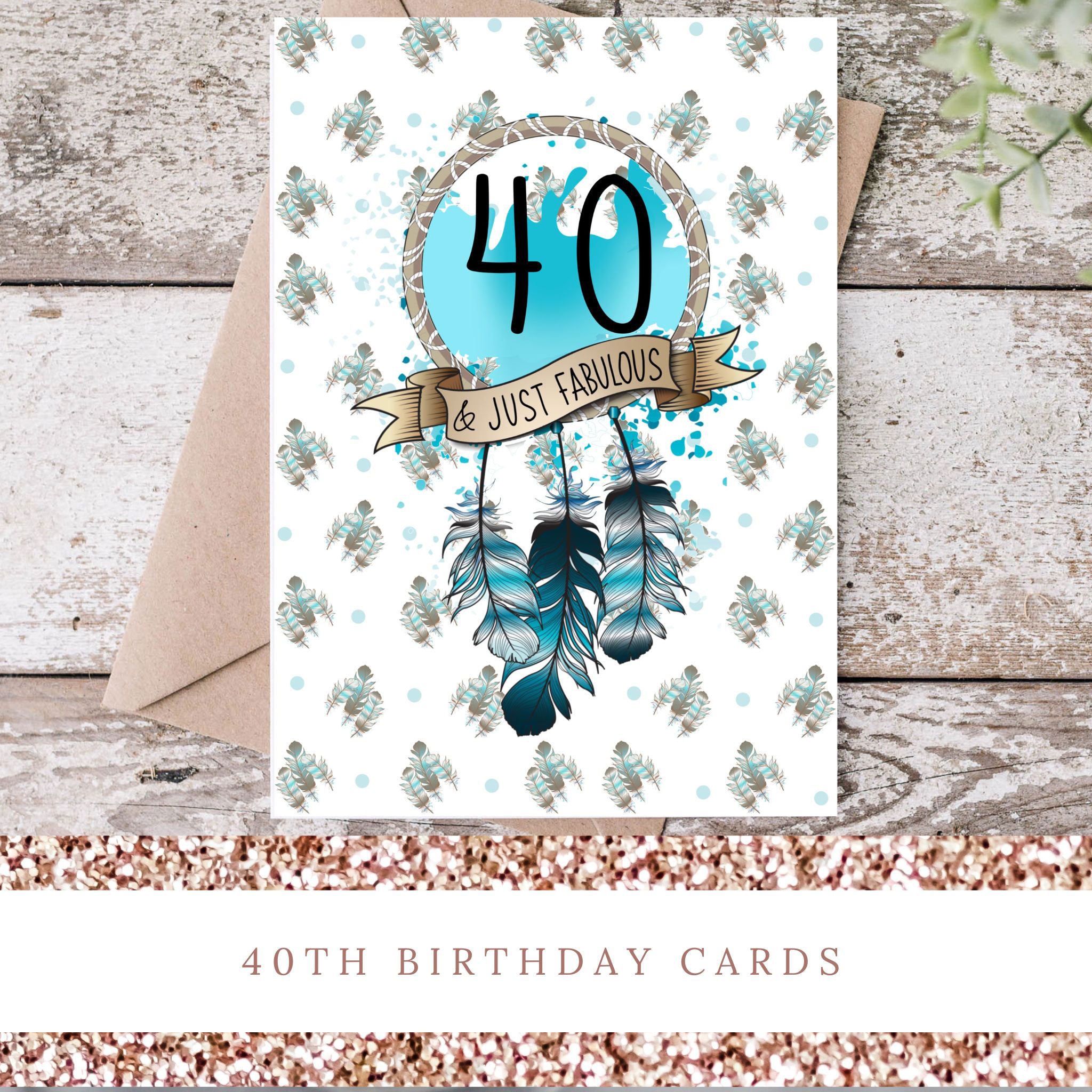 40th Birthday Cards | Funny 40th Birthday Cards – Beautifully Handmade UK