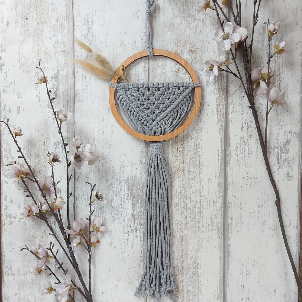 Macrame Hoop Art | Macrame Ring Art – Beautifully Handmade UK