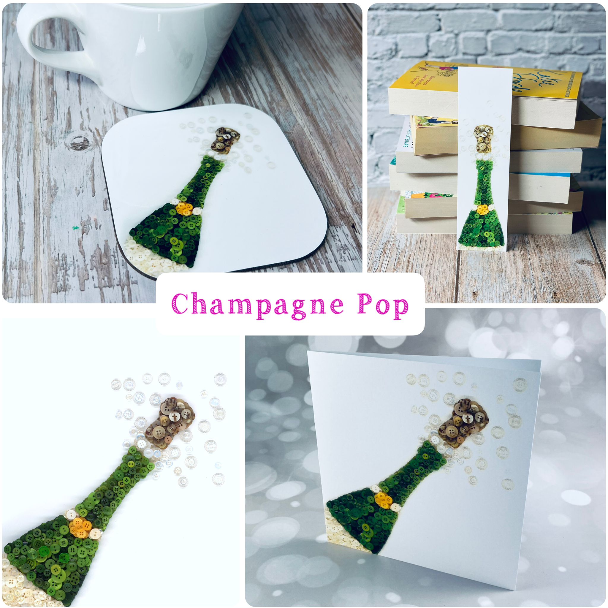 Champagne Cards | Prosecco Cards – Beautifully Handmade UK