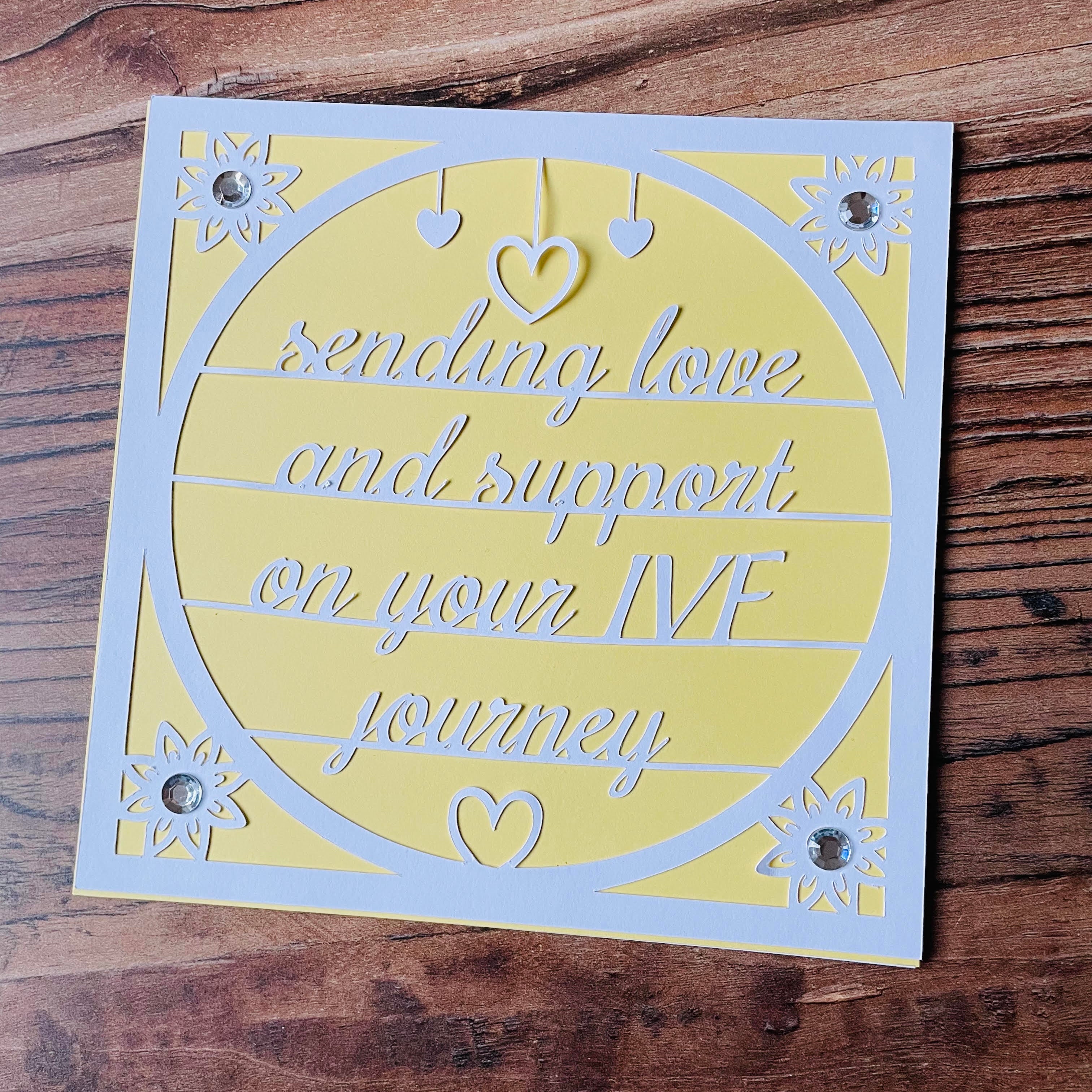 IVF Milestone Cards | Fertility Cards – Beautifully Handmade UK