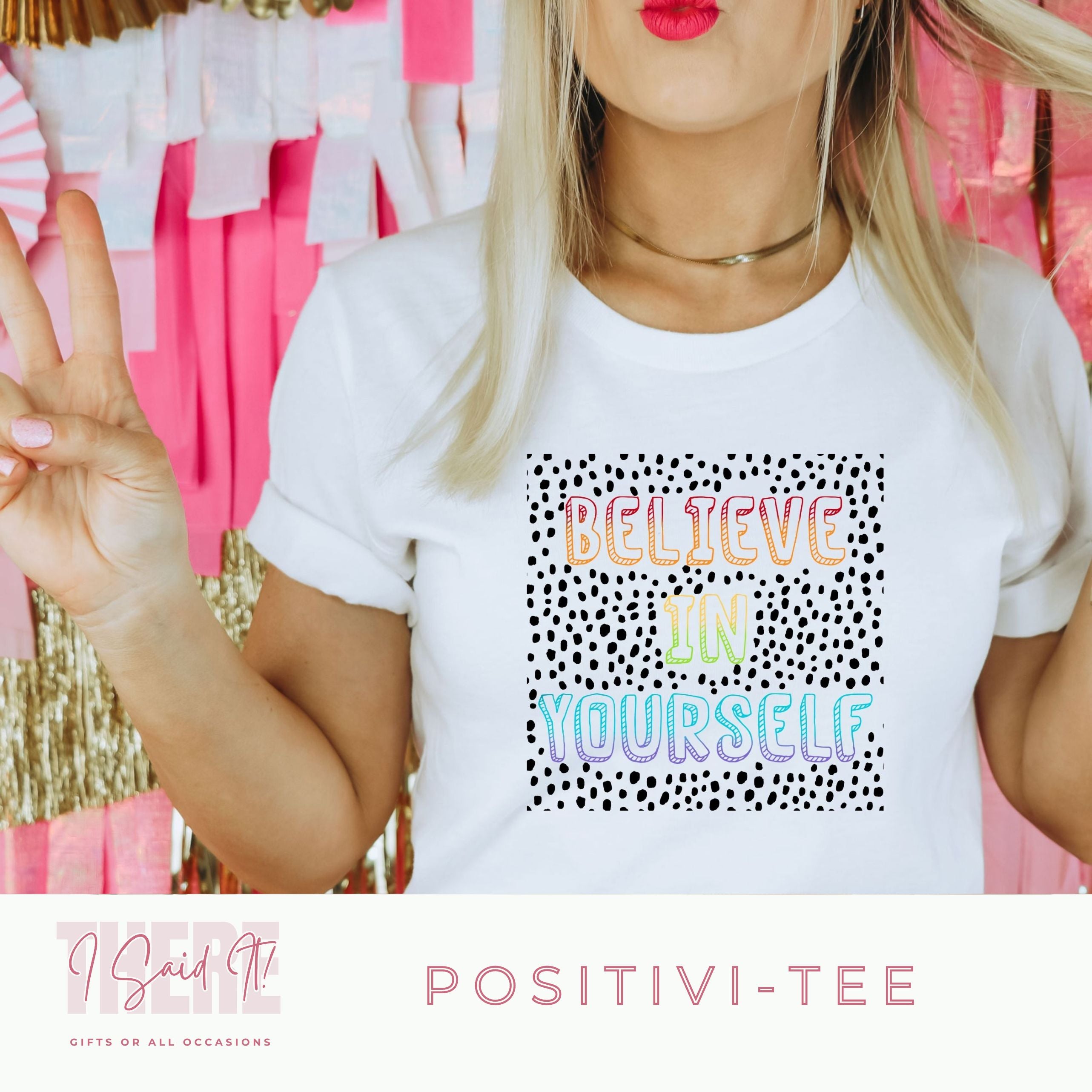 Positivity Gift For Her | Positive Affirmation T Shirt – Beautifully ...
