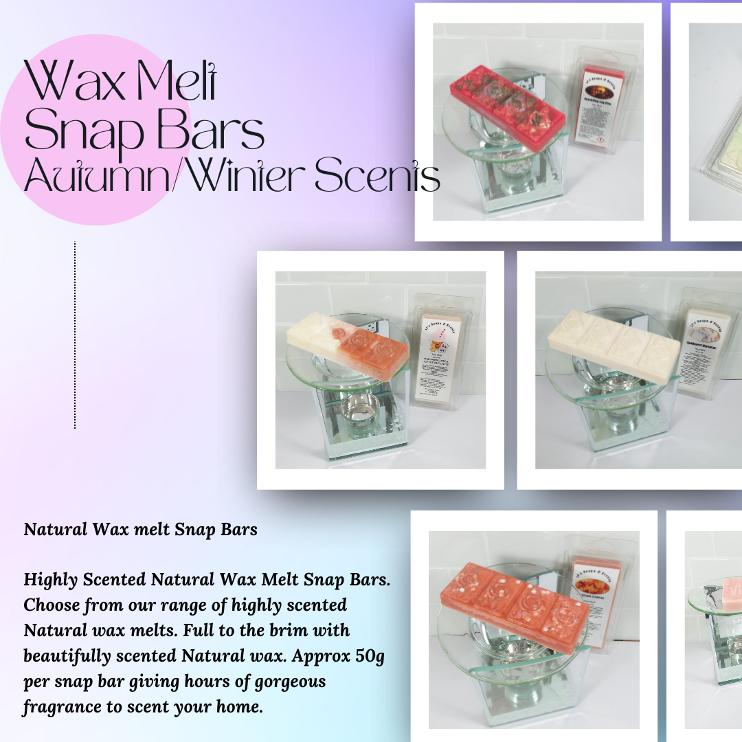 Wax Melt Bars | Soy Wax Snap Bars – Beautifully Handmade UK