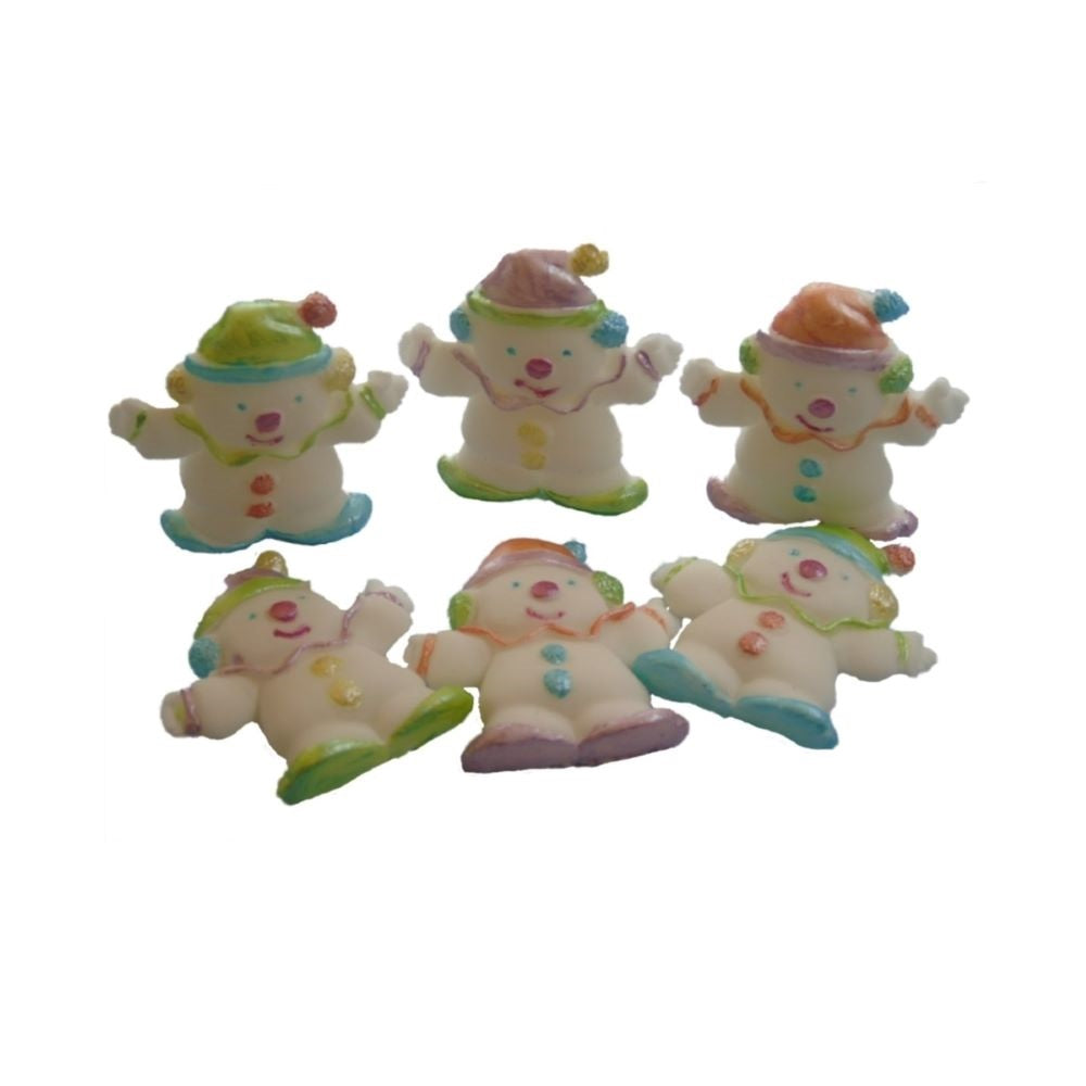 Clown Cupcake Toppers | Clown Cake Toppers – Beautifully Handmade UK