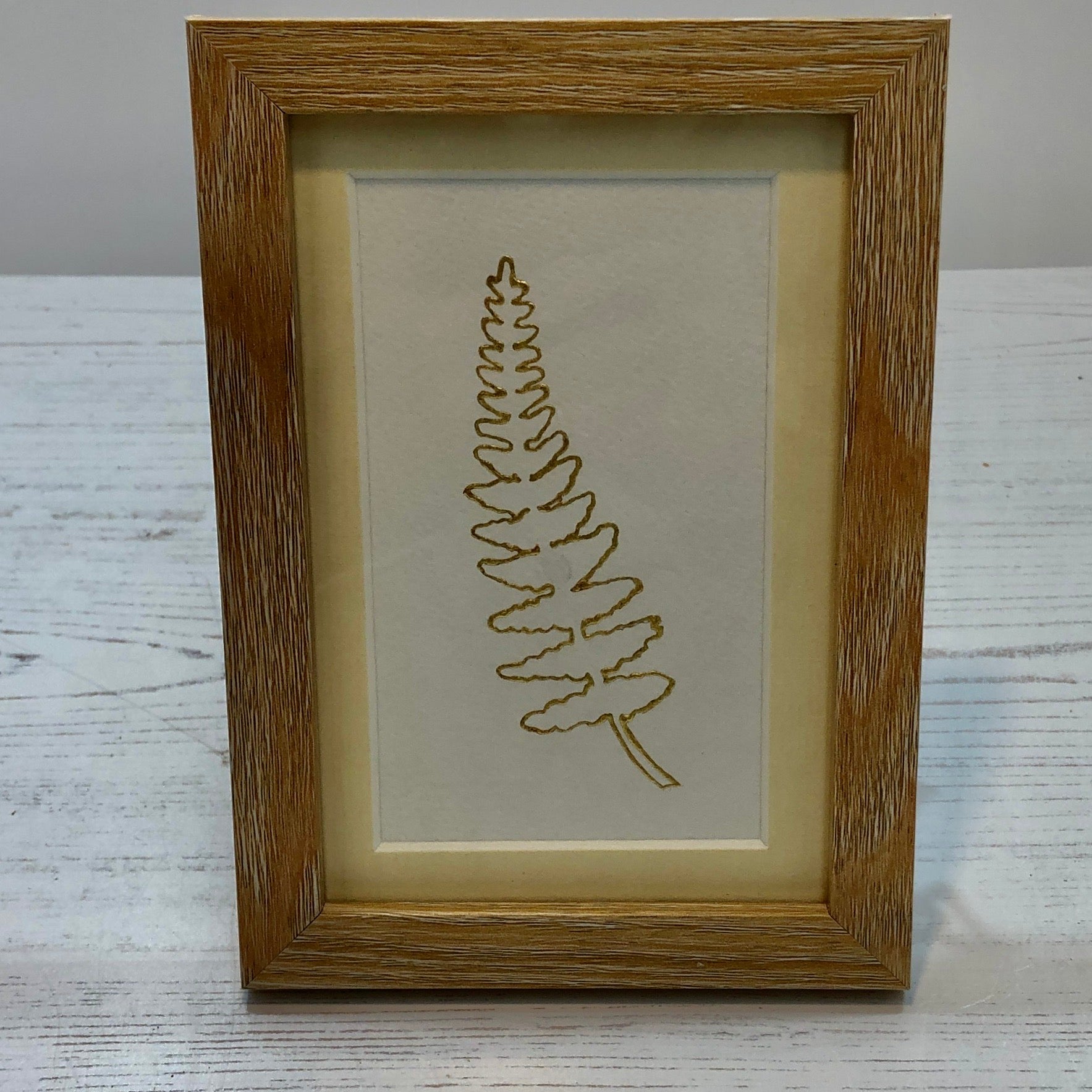 Miniature Fern Skeleton | Gold Leaf Fern – Beautifully Handmade UK