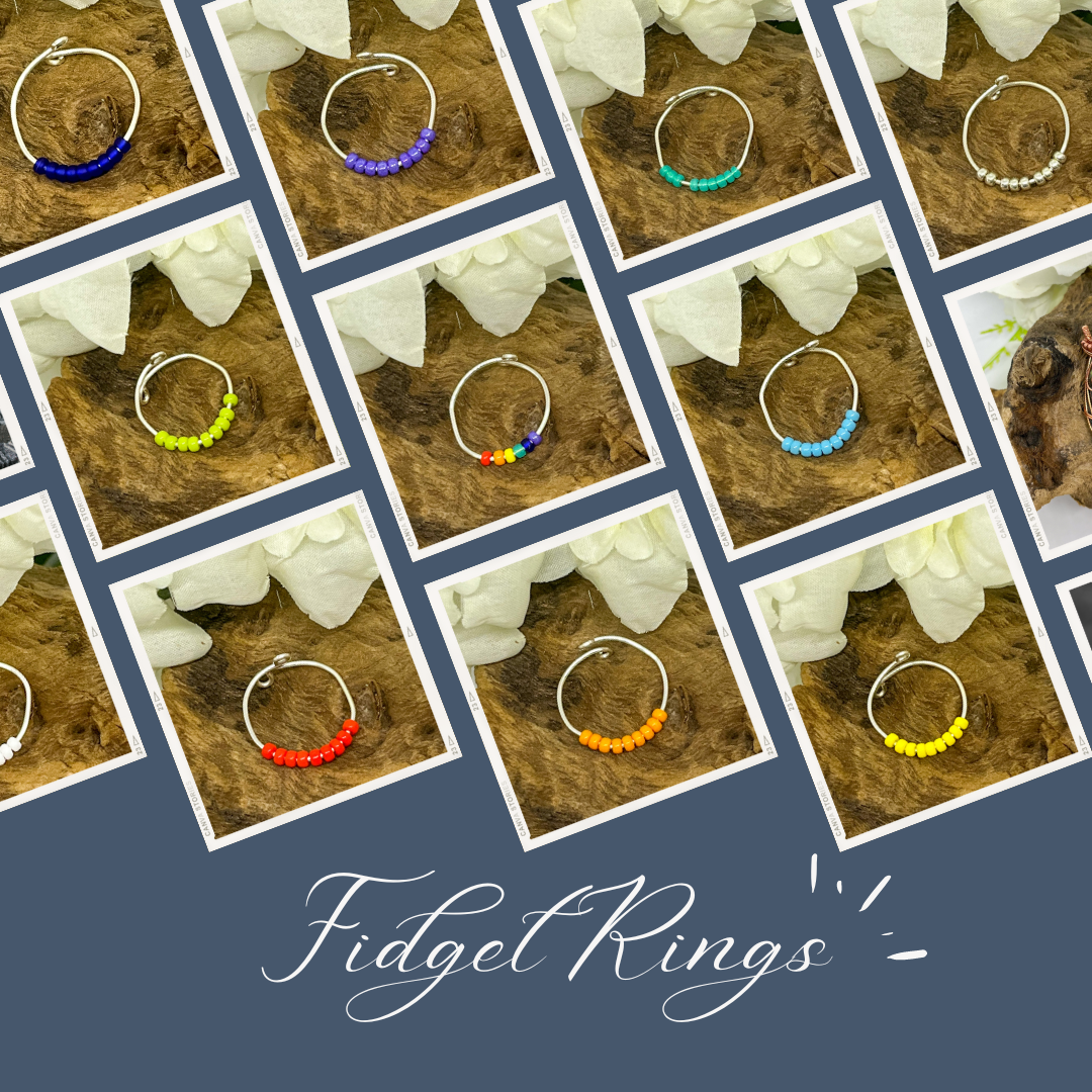 Fidget Rings For Anxiety - Fidget Ring For Daughter – Beautifully ...