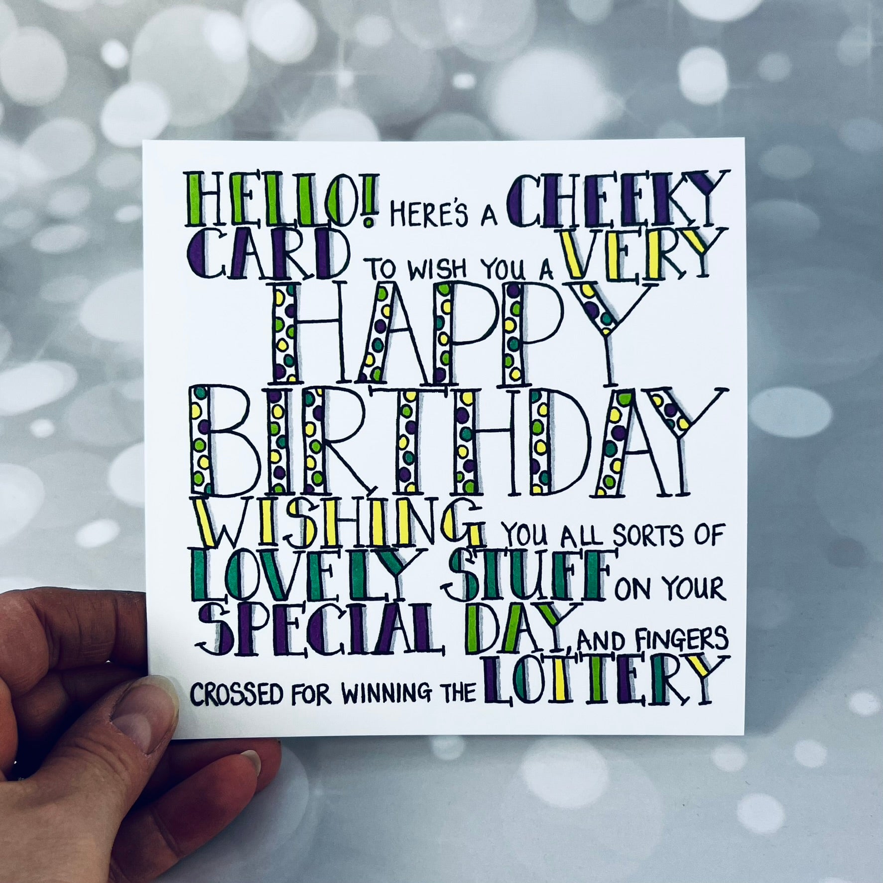 Novelty Birthday Cards | Novelty Greetings Card – Beautifully Handmade UK