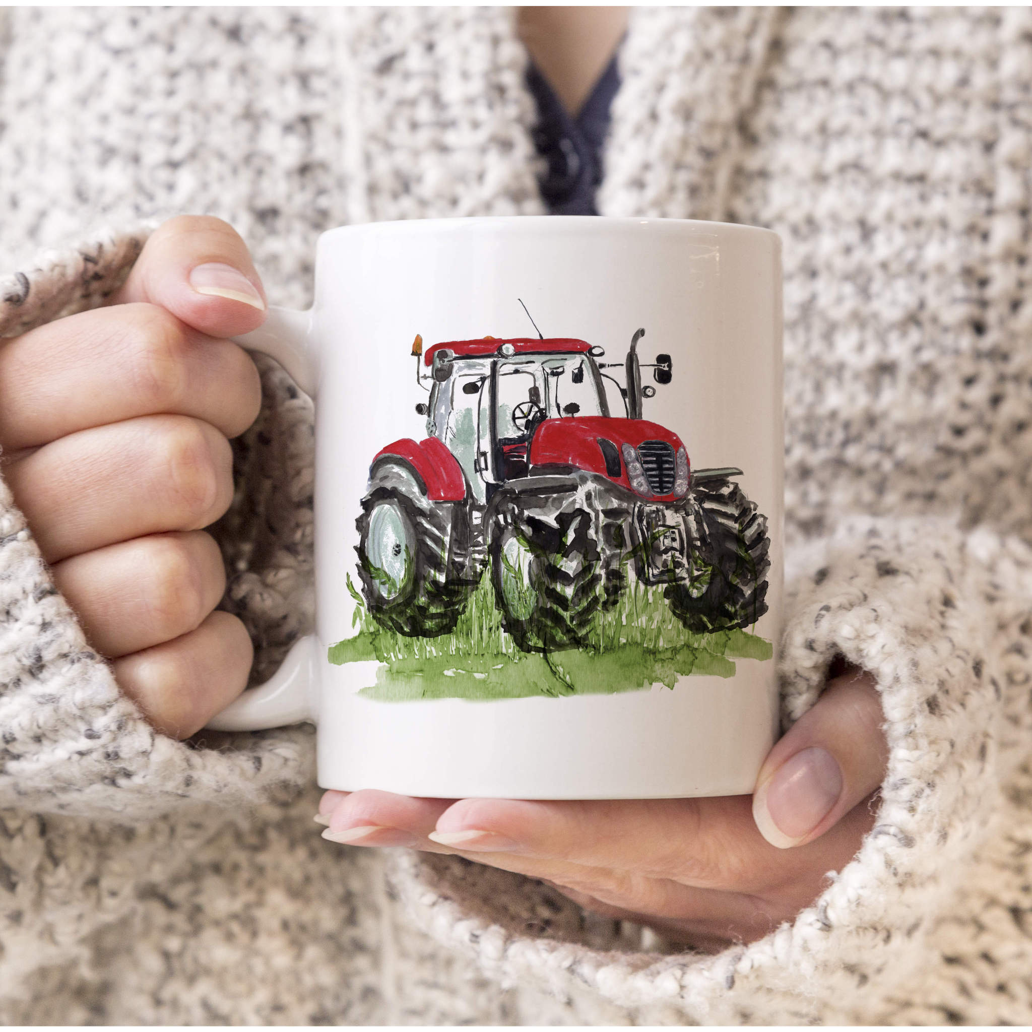 Tractor Coffee Mug | Tractor Related Gifts – Beautifully Handmade UK