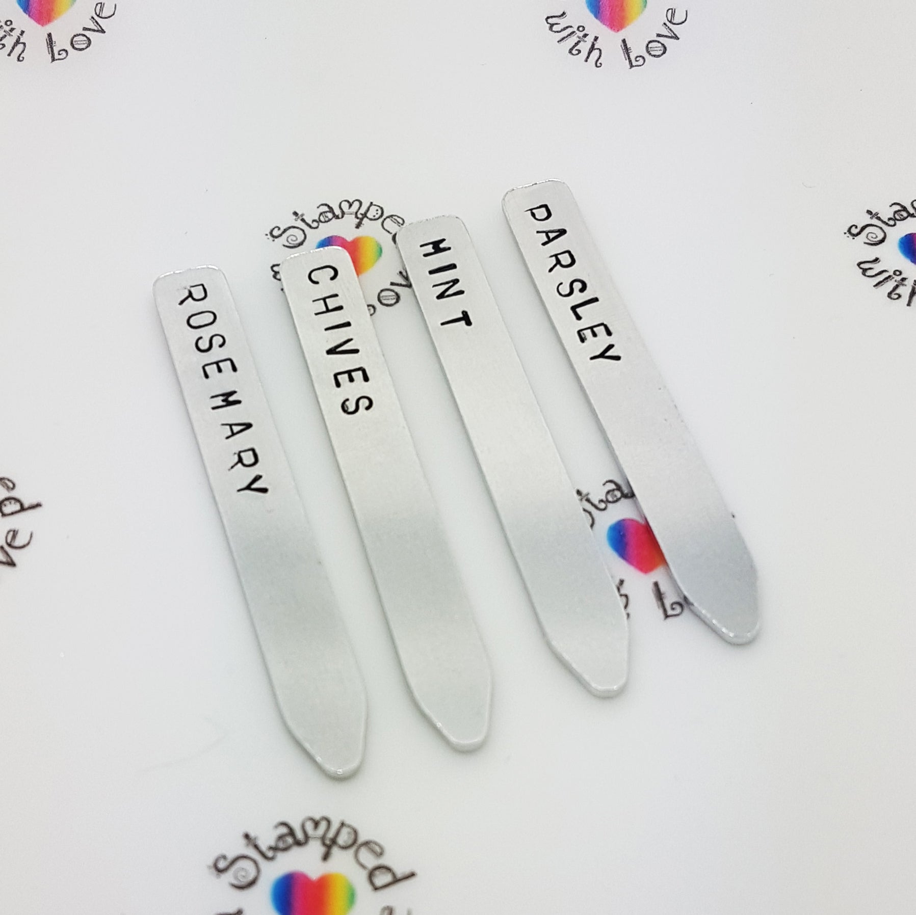 Mini Plant Labels - Personalised Metal Plant Labels – Beautifully ...