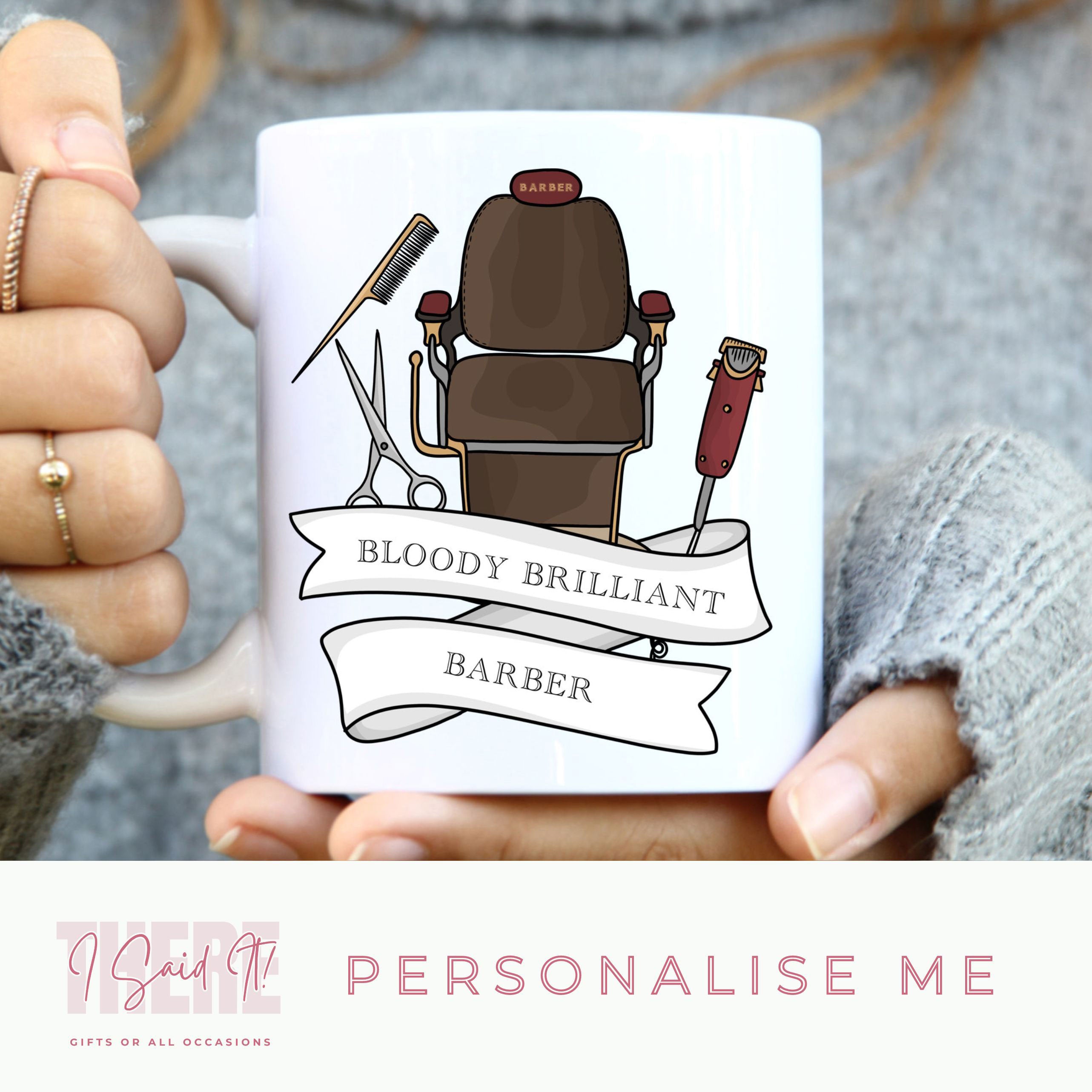 Barber Mug | Barber Gifts – Beautifully Handmade UK