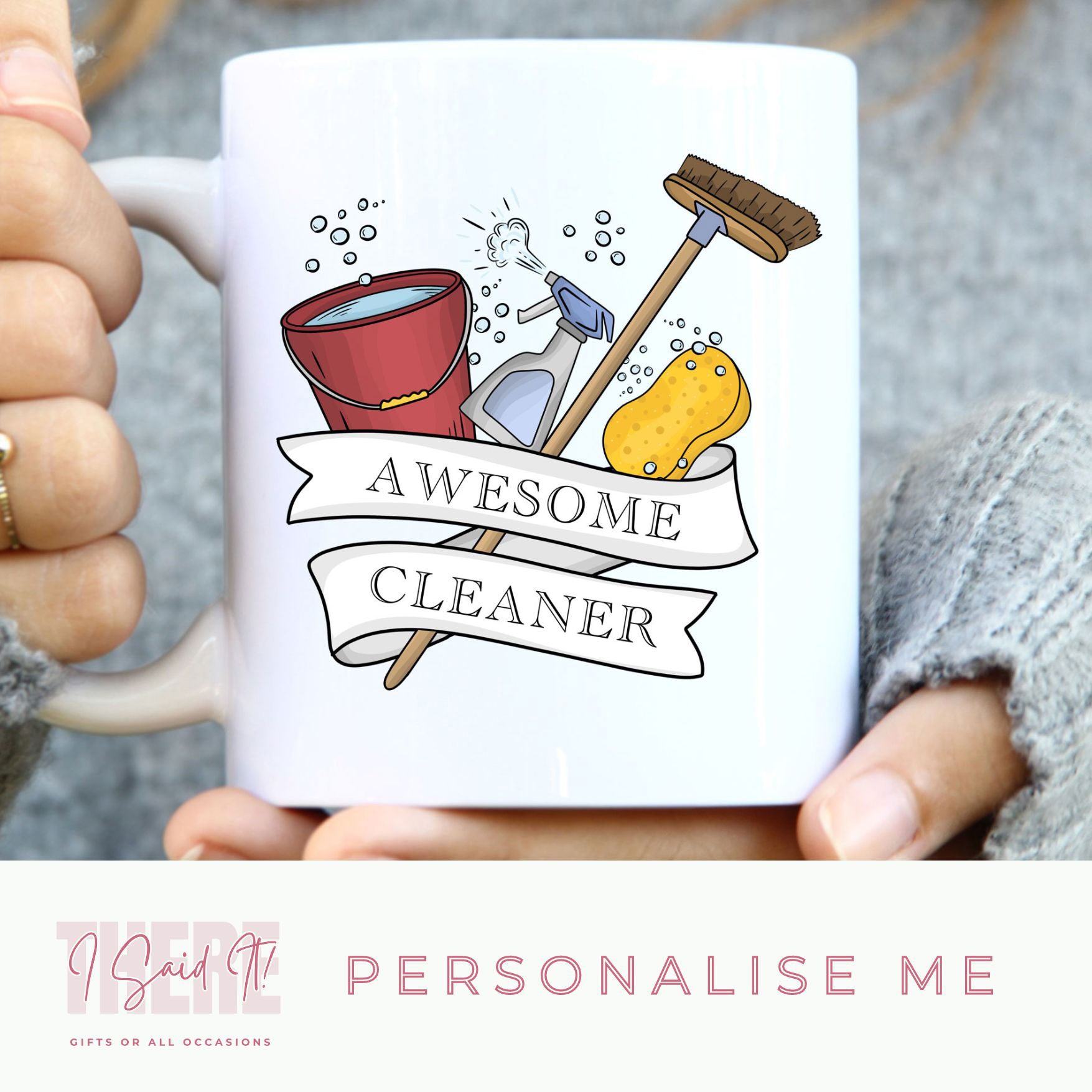 Cleaner Mug | Cleaner Gifts – Beautifully Handmade UK
