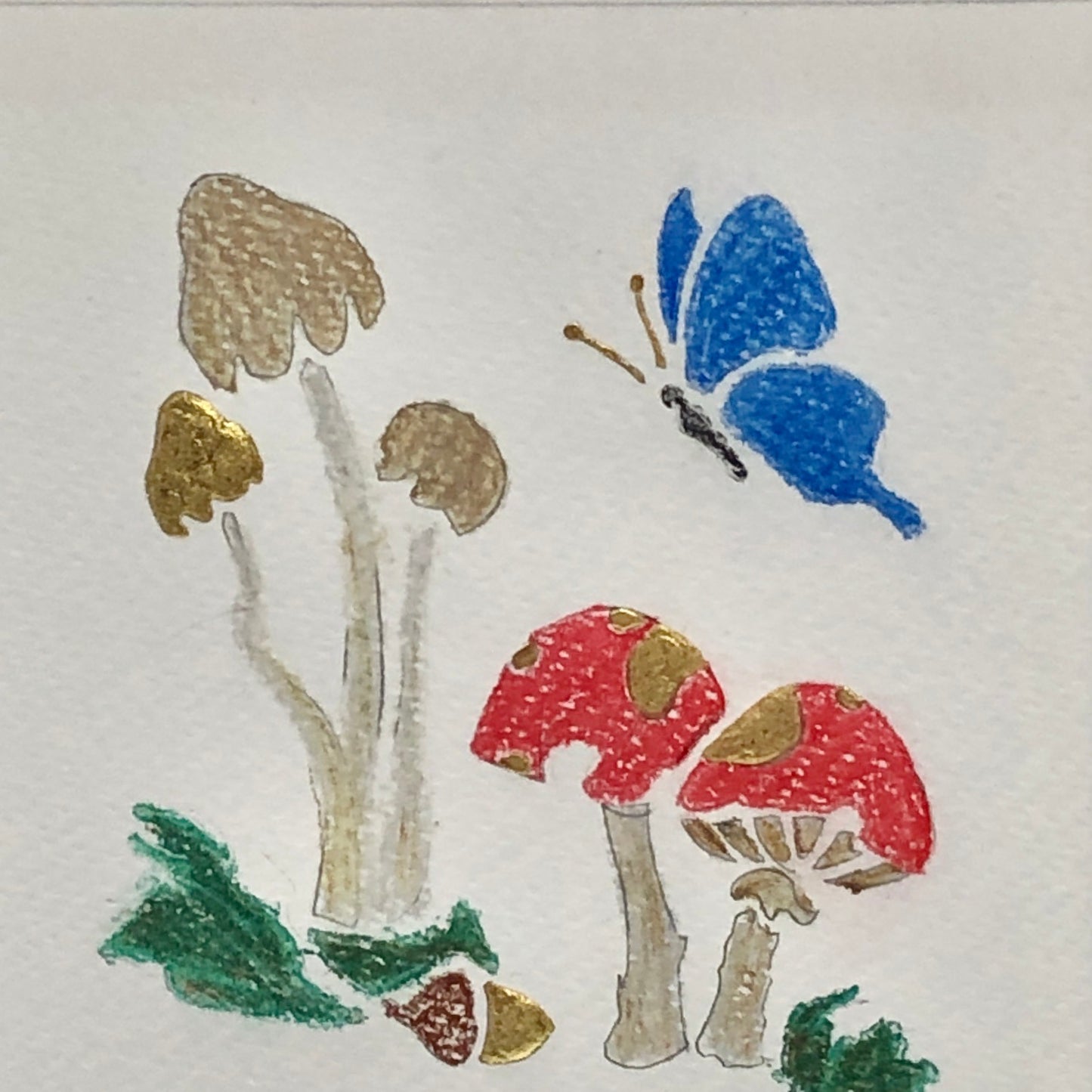 22 Carat Gold Leaf | Gold Leaf Toadstools – Beautifully Handmade UK