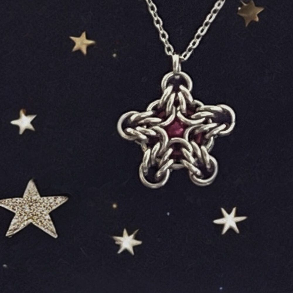 Byzantine Chainmail Jewellery | Chainmail Star Jewellery – Beautifully ...