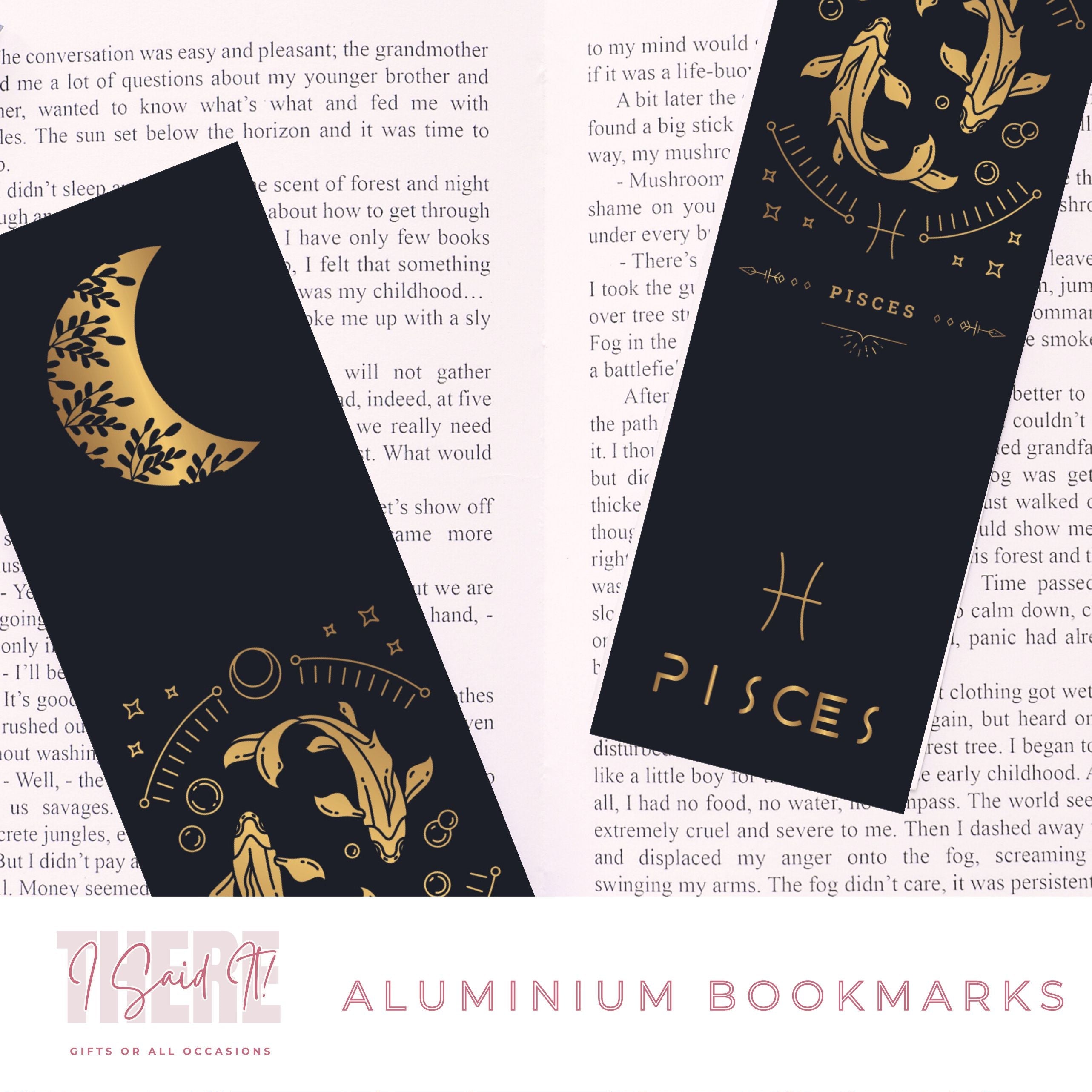 Astrology Bookmark | Pisces Bookmark – Beautifully Handmade UK