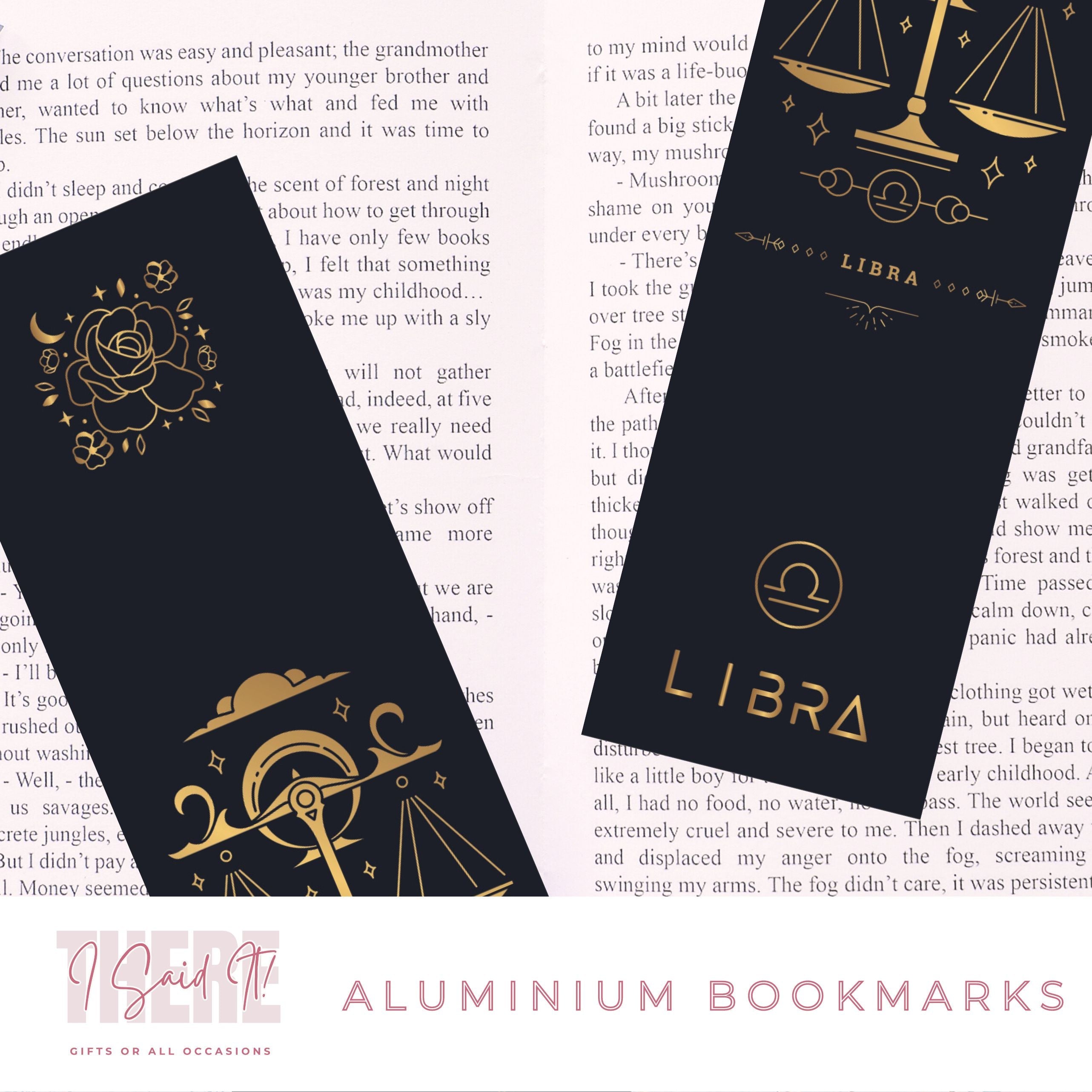 Celestial Bookmark | Libra Bookmark – Beautifully Handmade UK