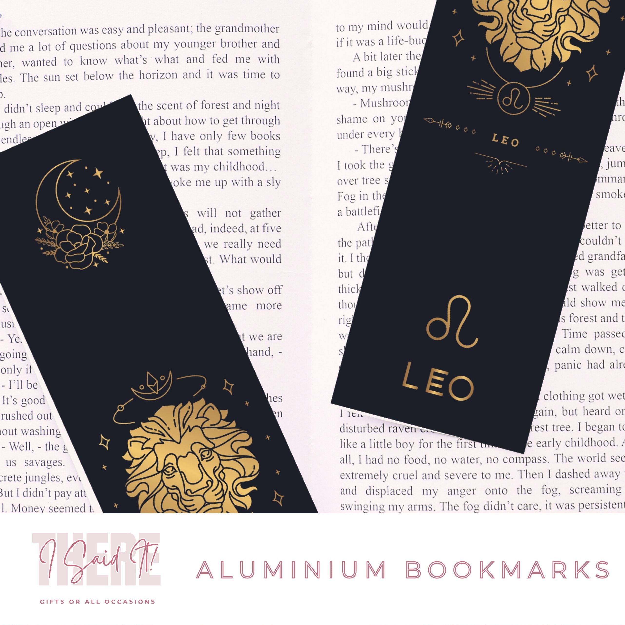 Celestial Gift Ideas | Leo Bookmark – Beautifully Handmade UK