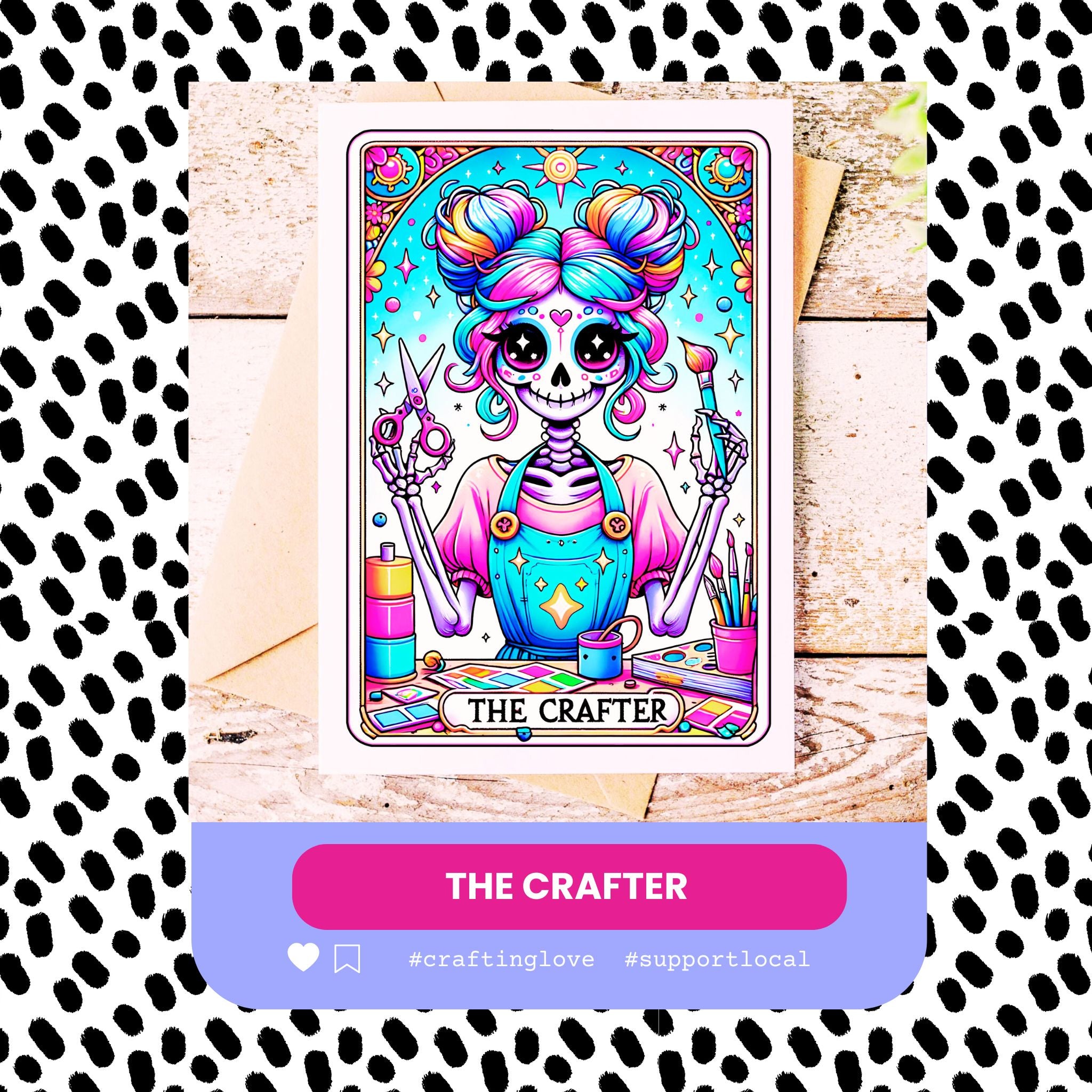 Crafter Birthday Card | Crafter Occasion Card – Beautifully Handmade UK