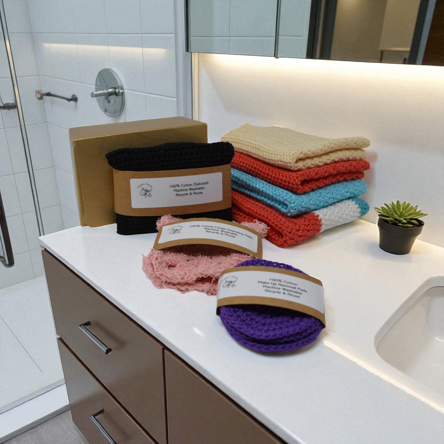 Reusable Face Cloths | Reusable Face Towels – Beautifully Handmade UK