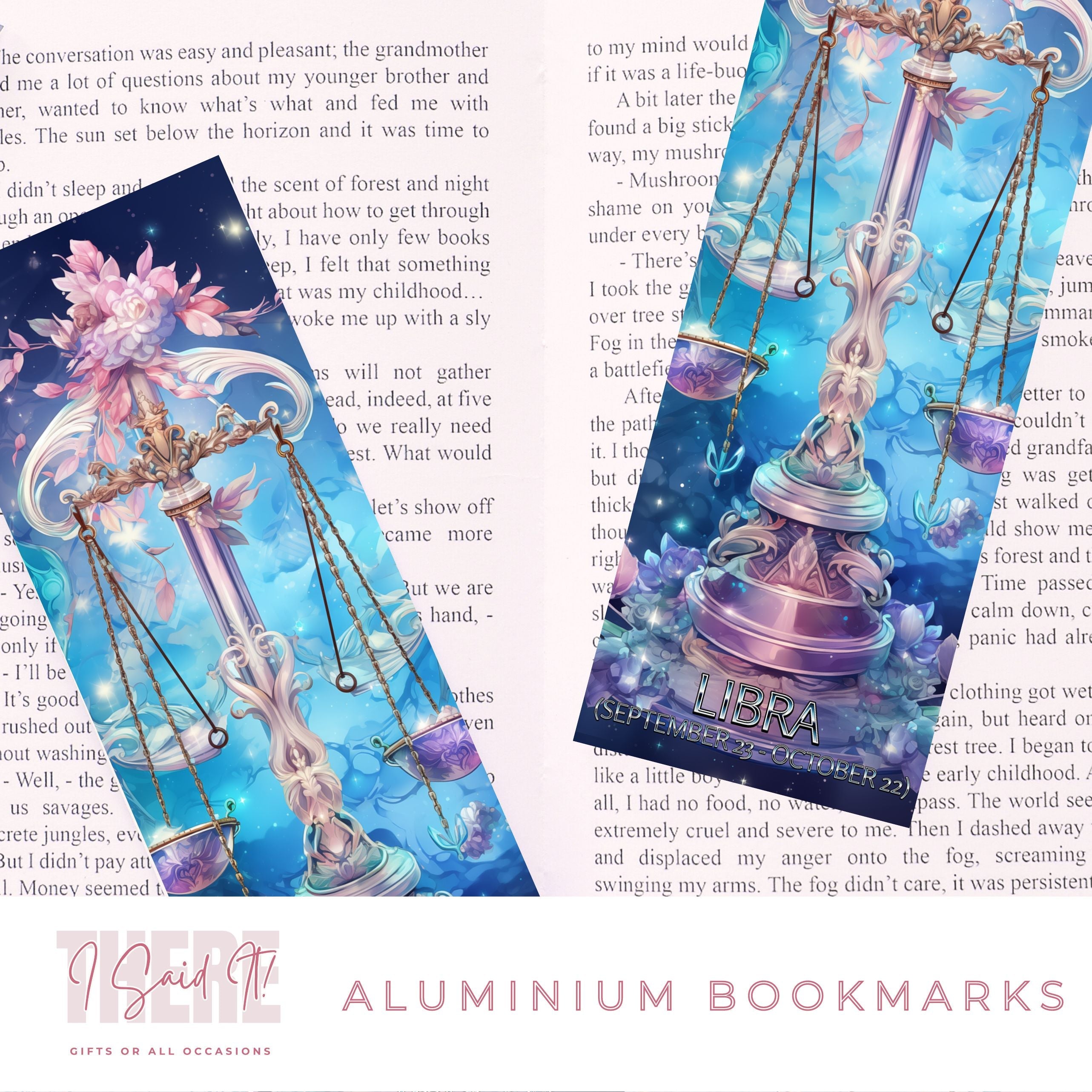 Libra Bookmark | Libra Gift Ideas – Beautifully Handmade UK