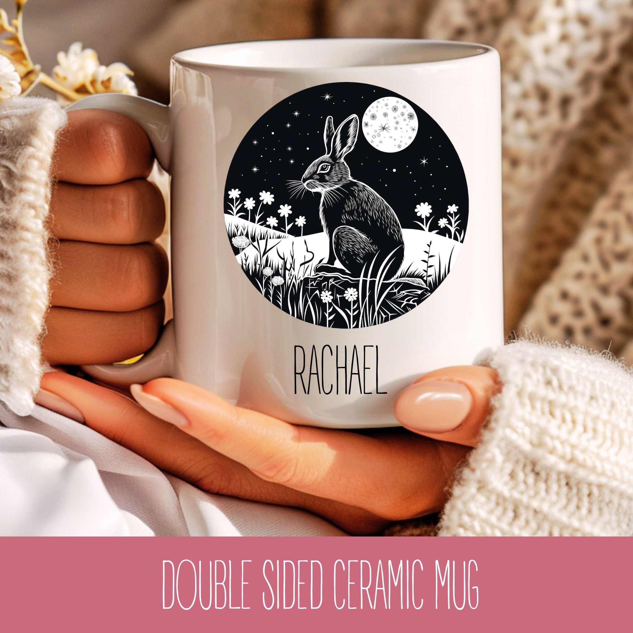 Personalised Hare Design Gift – Beautifully Handmade UK