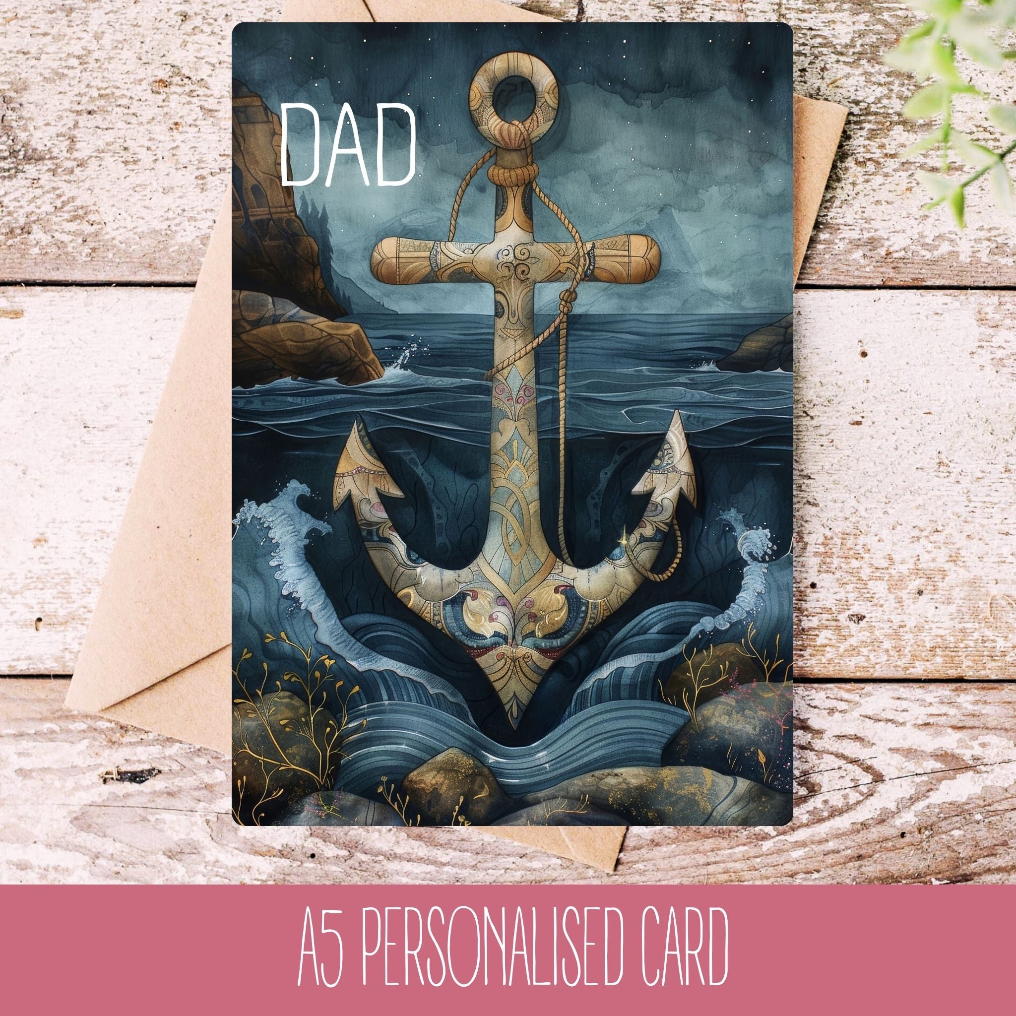 Personalised Nautical Birthday Card – Beautifully Handmade UK