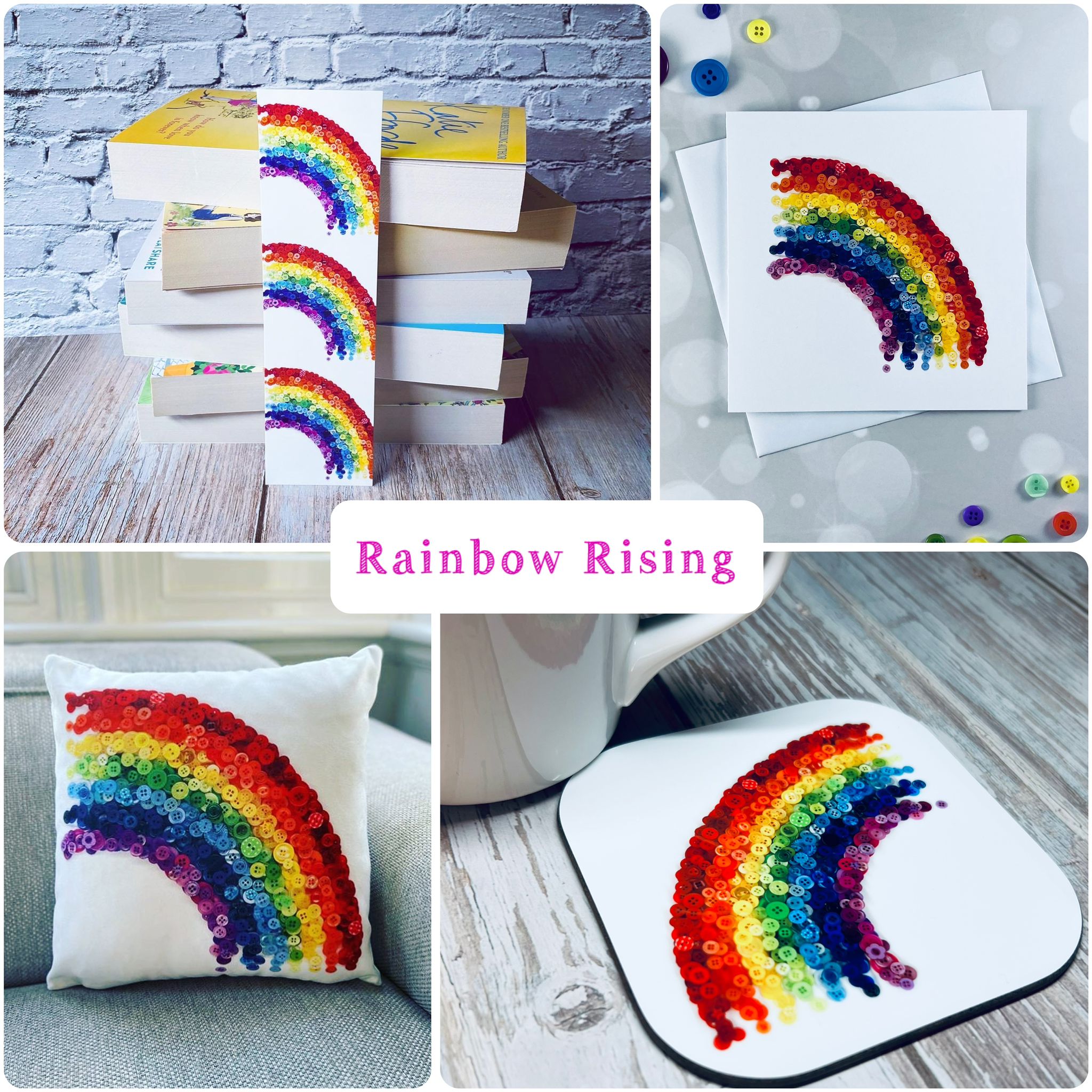 Rainbow Bookmark | Rainbow Gift Idea – Beautifully Handmade UK