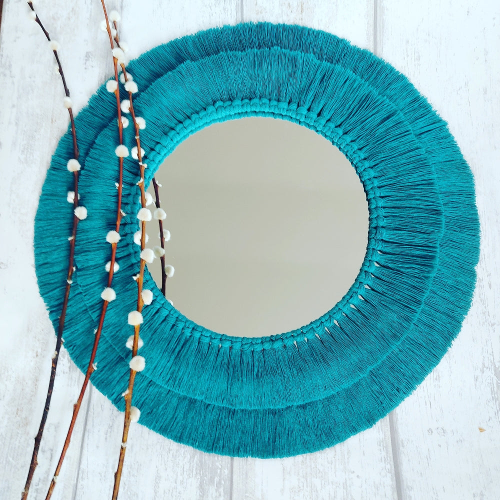 Macrame Mirrors | Macrame Mirror Wall Hanging – Beautifully Handmade UK