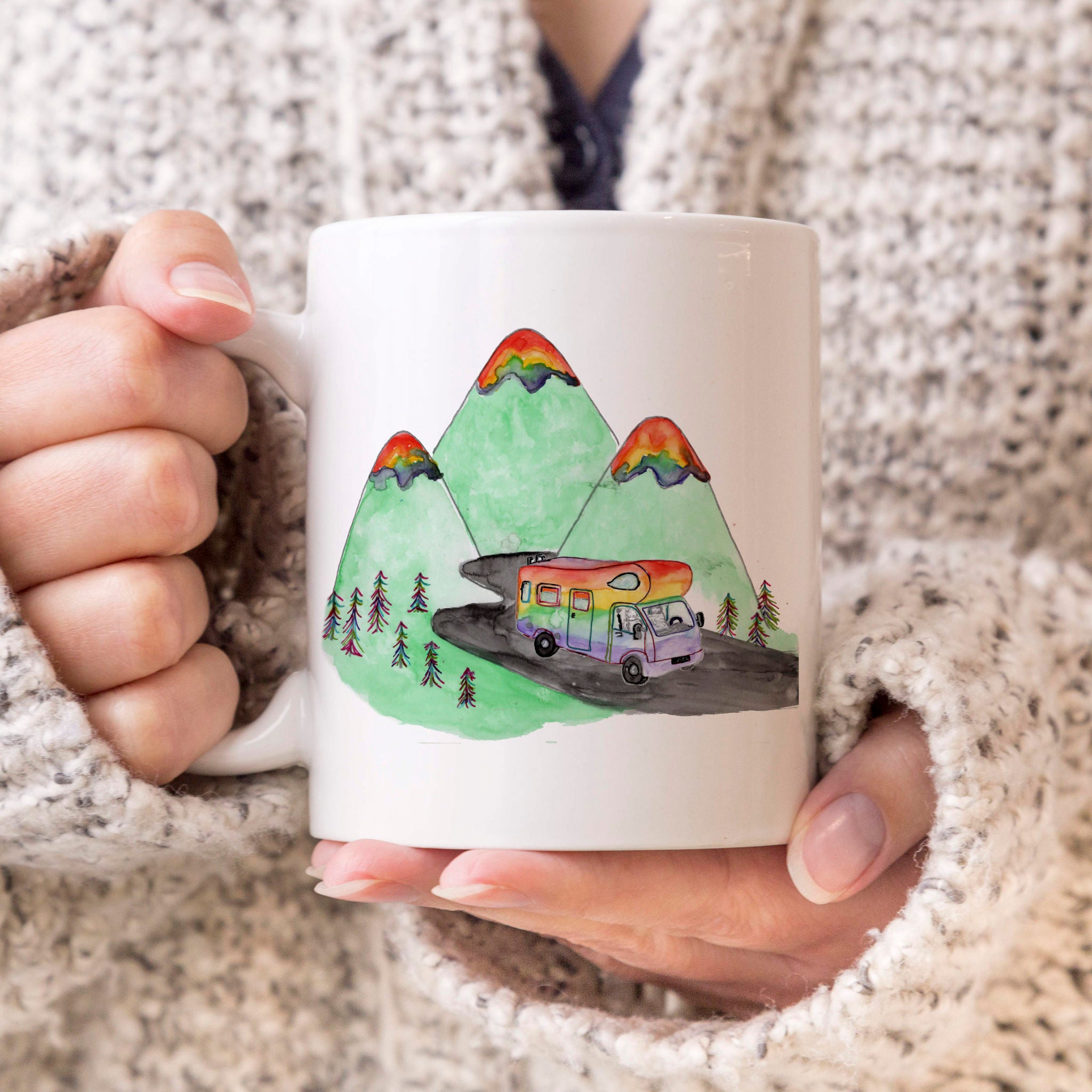 Campervan Gift Ideas | Motorhome Mug – Beautifully Handmade UK
