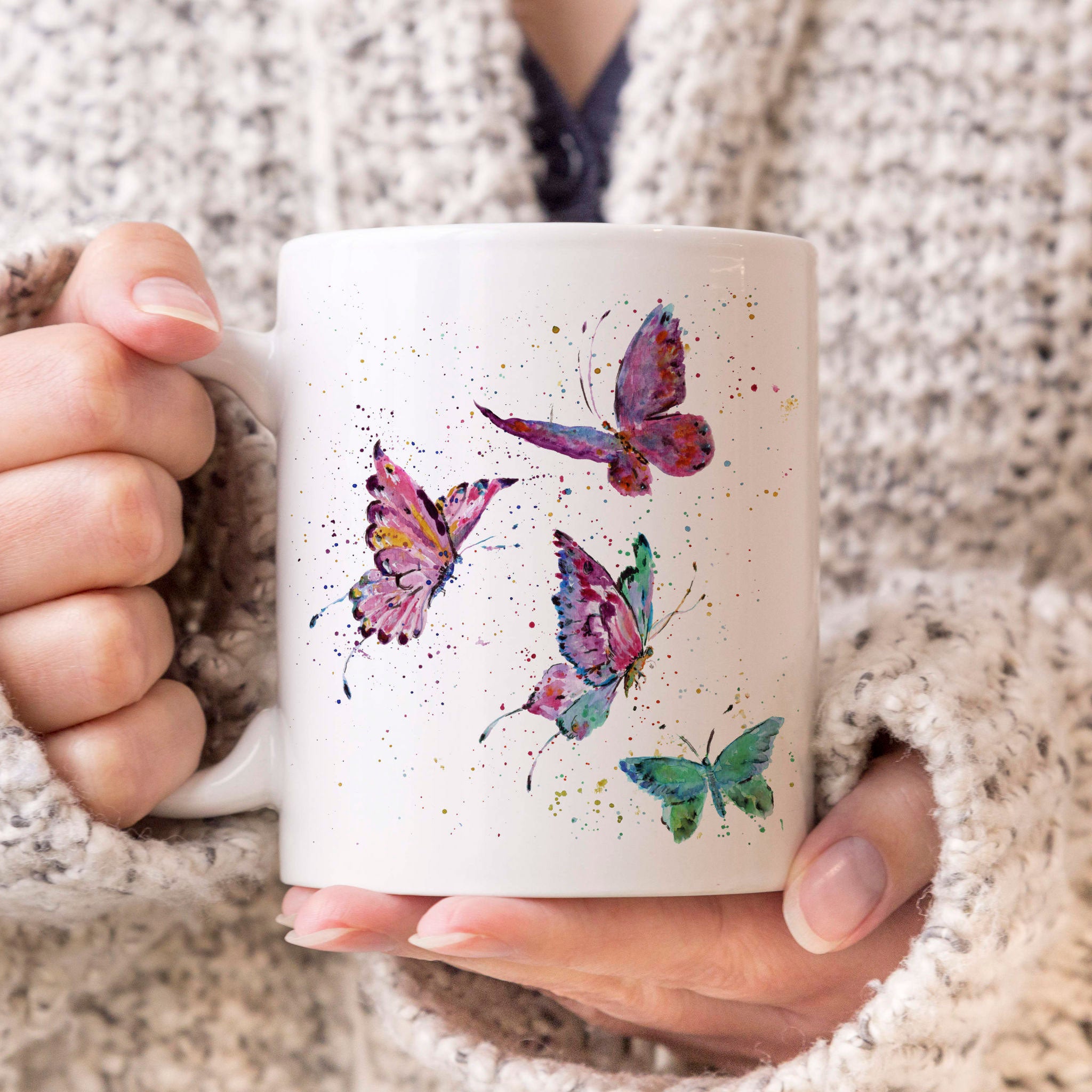 Butterfly Mug | Butterfly Gift Ideas – Beautifully Handmade UK