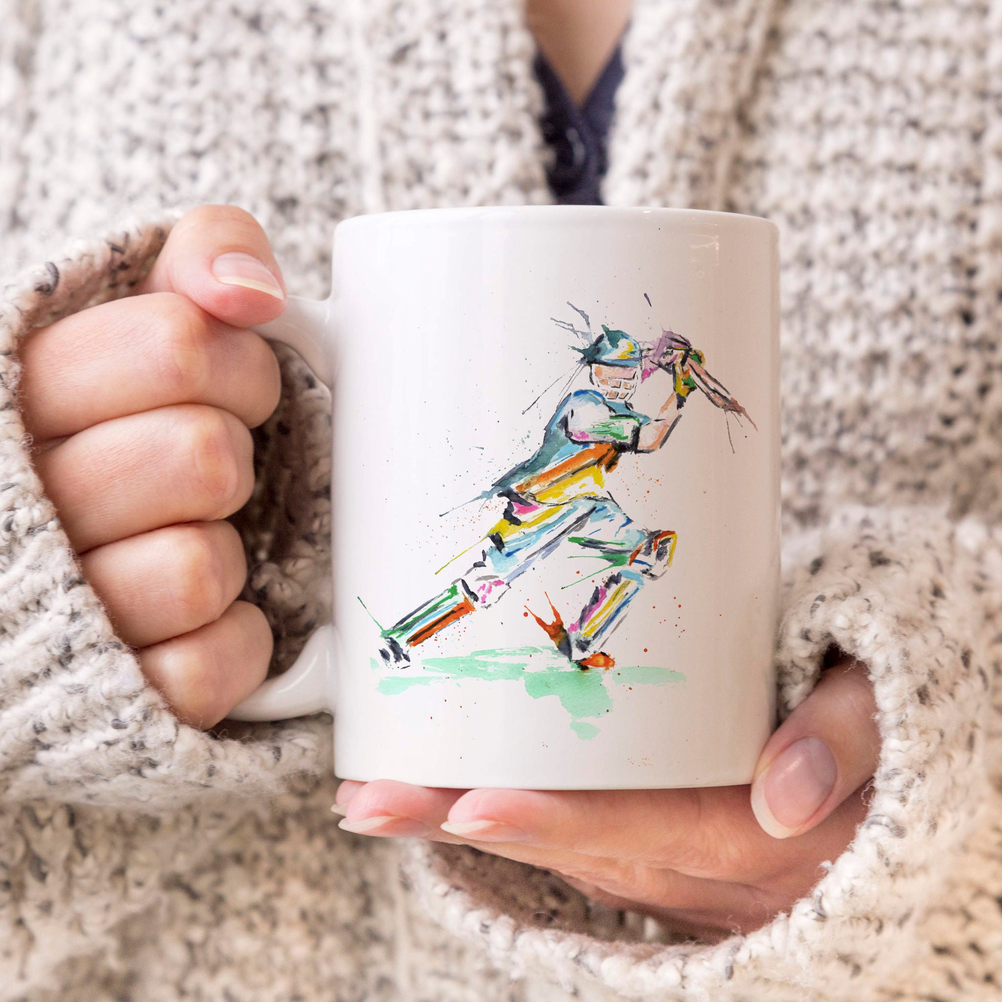 Cricket Mug - Cricket Gift Ideas – Beautifully Handmade UK