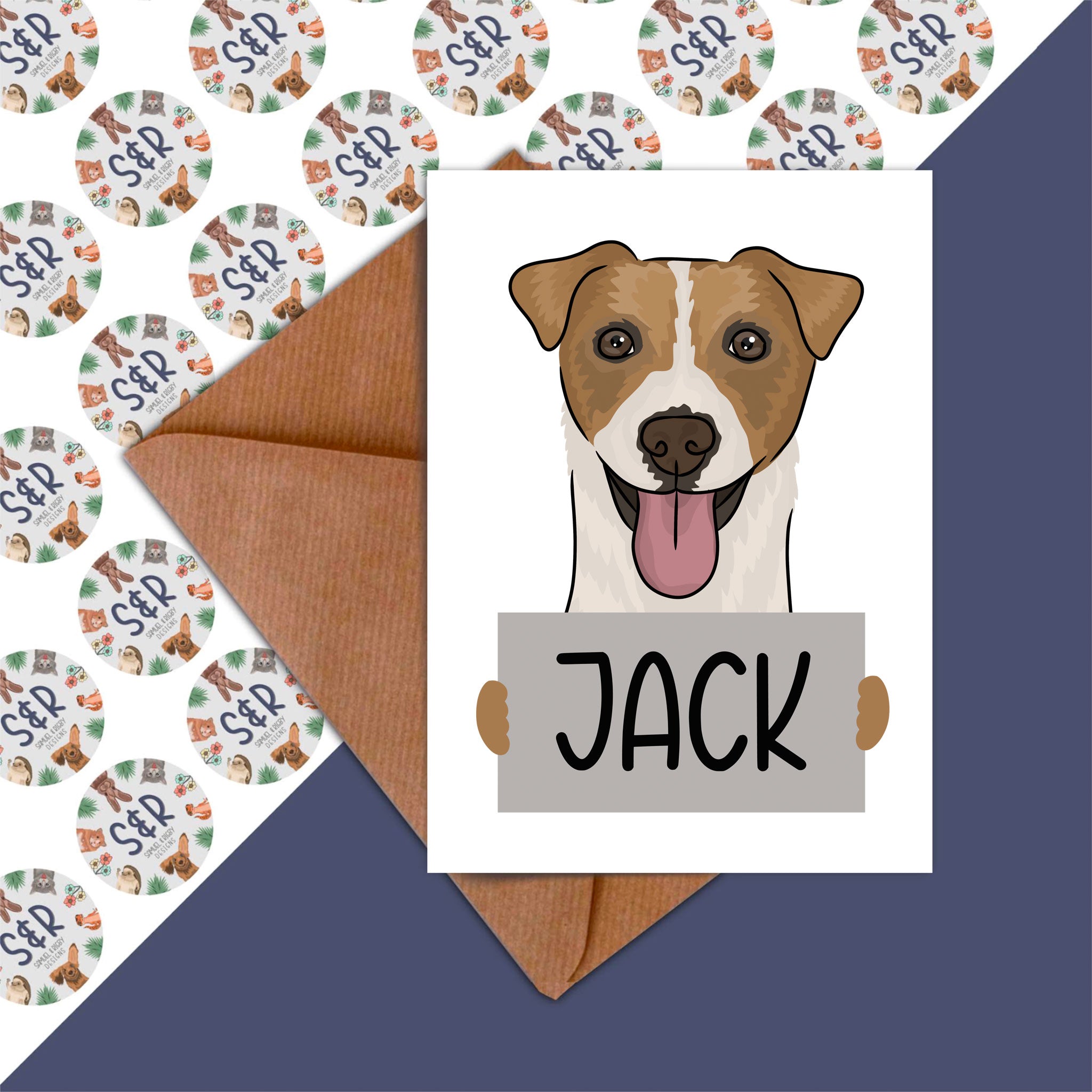 Jack Russell Birthday Cards | Pet Birthday Card – Beautifully Handmade UK