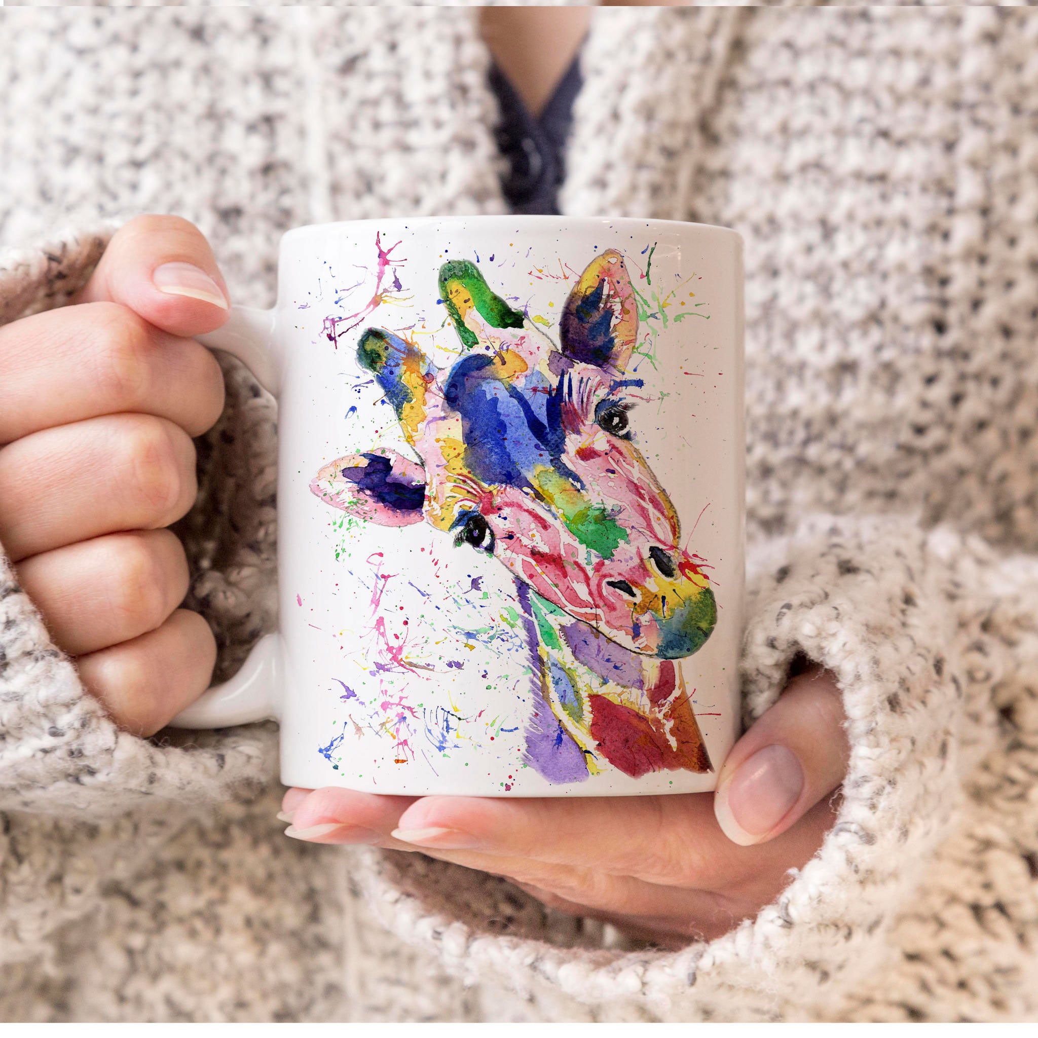 Giraffe Mug | Giraffe Gift Ideas – Beautifully Handmade UK
