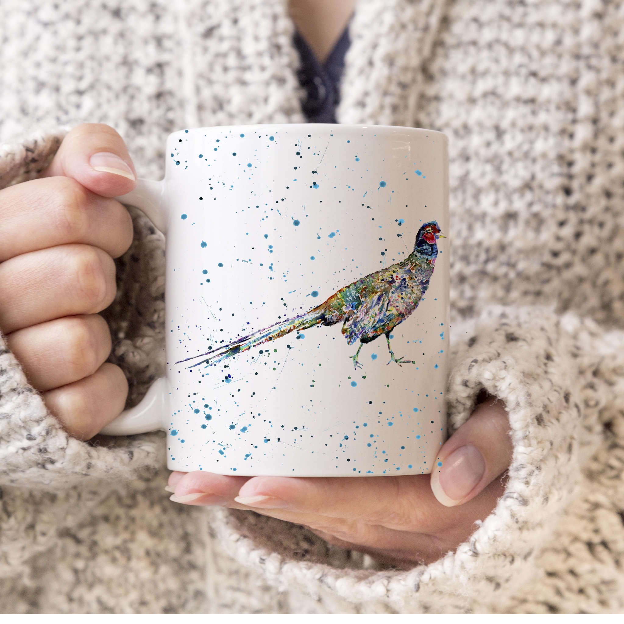 Pheasant Coffee Mug - Pheasant Related Gifts – Beautifully Handmade UK