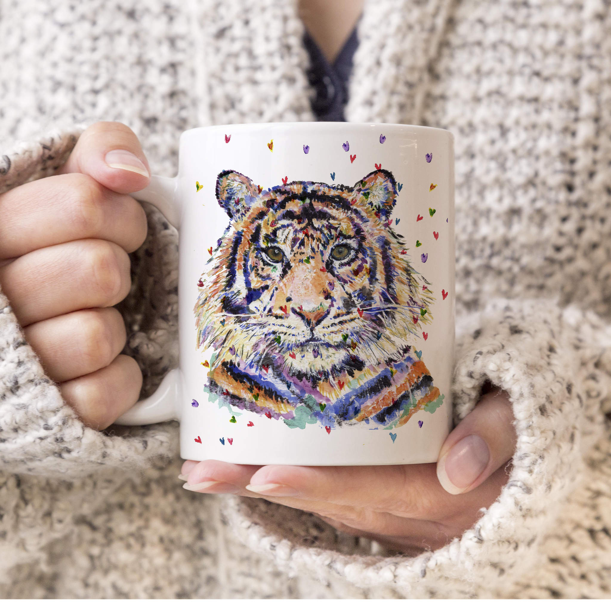Tiger Mug | Tiger Gifts – Beautifully Handmade UK
