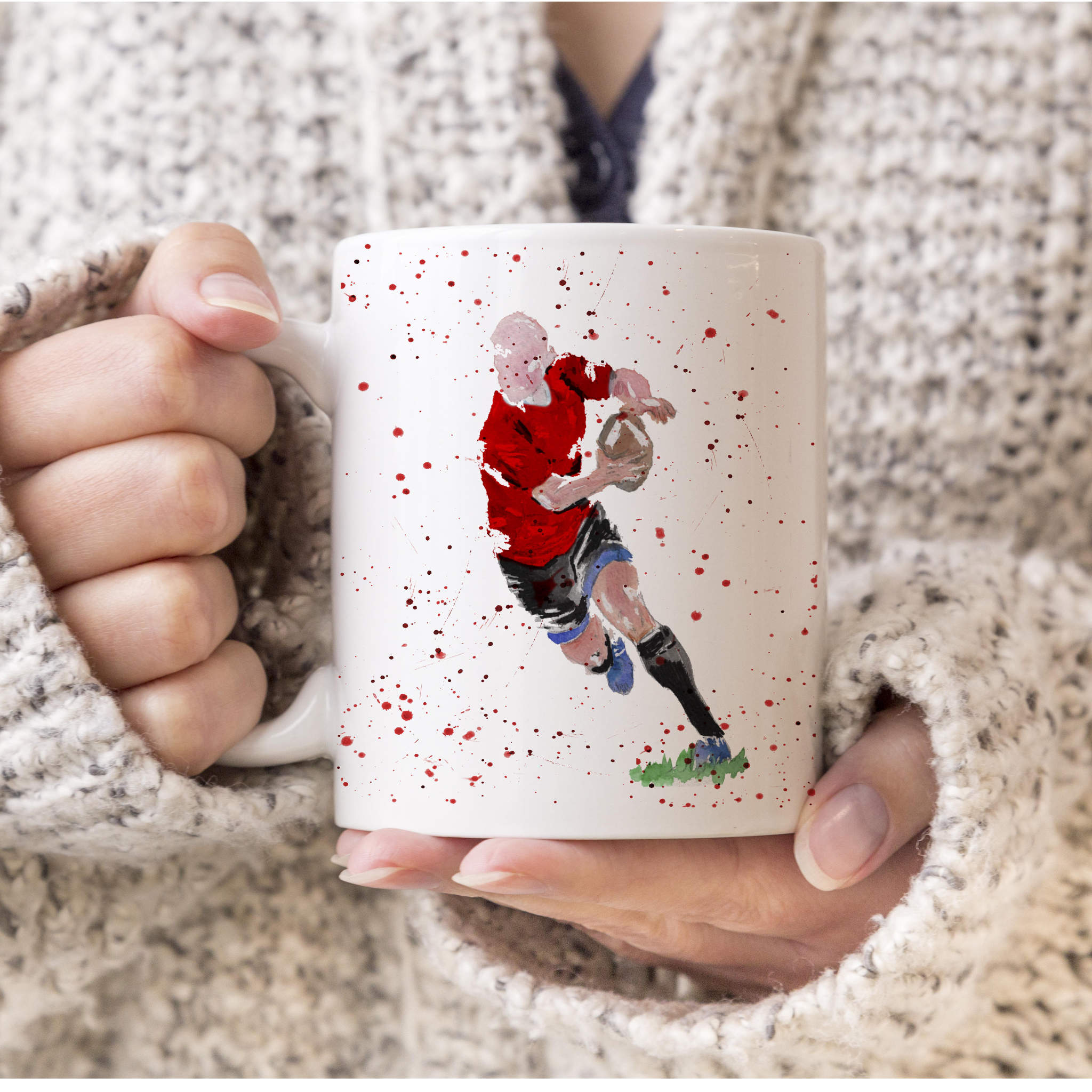 Rugby Coffee Mug | Rugby Related Gifts – Beautifully Handmade UK