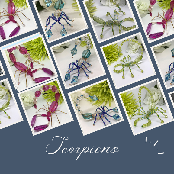 Scorpion Gift - Scorpion Ornament – Beautifully Handmade UK