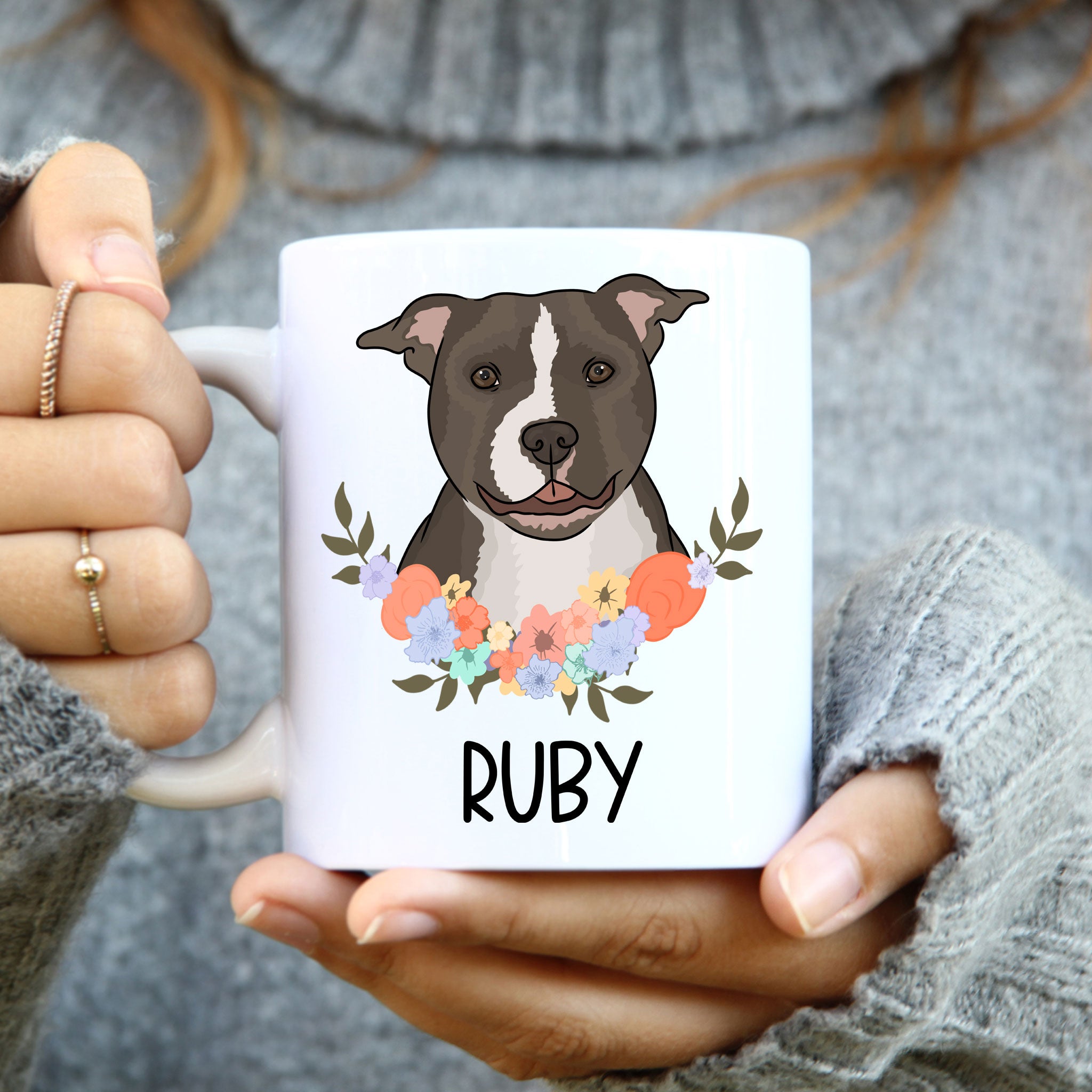 Staffordshire Bull Terrier Mug | Staffy Gifts – Beautifully Handmade UK